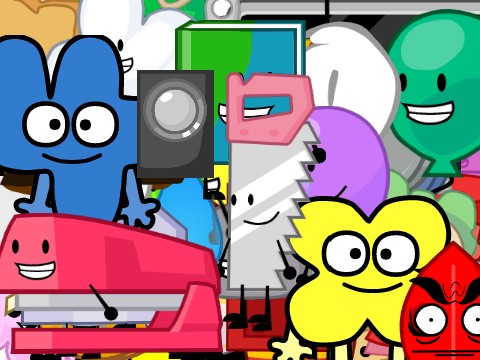 All BFB/BFDI Vector Sprites remix