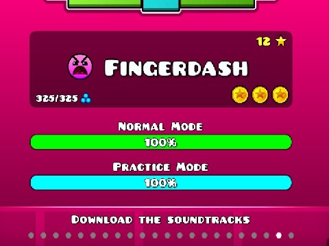Geometry Dash Level 21: Fingerdash