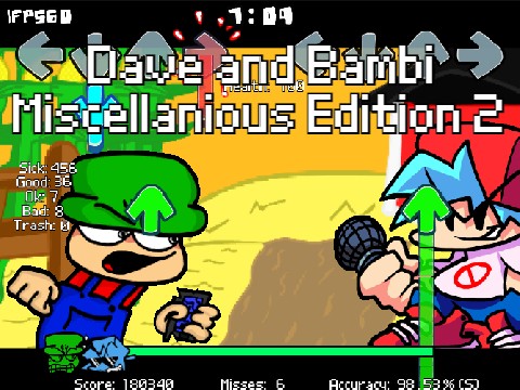 FNF - Dave and Bambi Miscellaneous Edition Part 2