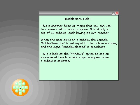BubbleMenu v0.9