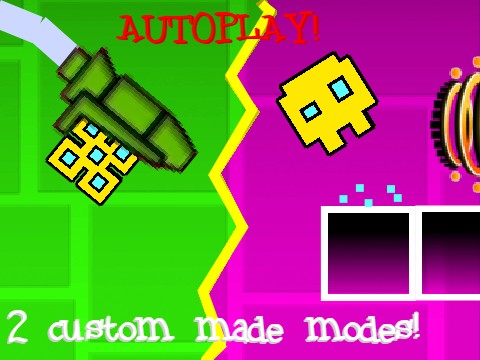 Geometry Dash v1.5 Levels 7-8 AUTO-PLAY