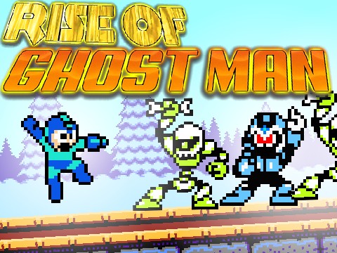 Mega Man - Rise of Ghost Man {SCROLLING PLATFORMER}