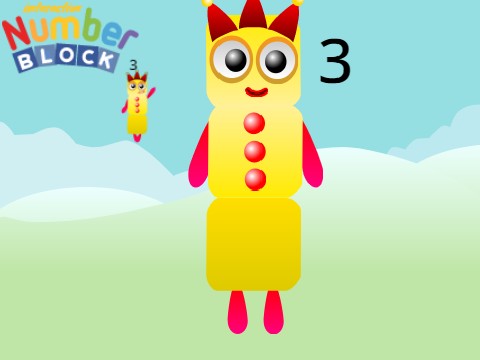 Interactive Numberblock 3 (V2)
