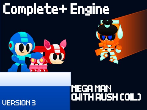 Mega Man Complete+ Engine (V.3) (Uncompleted Level)