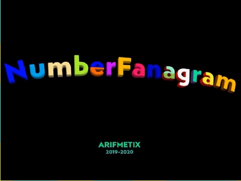 Numberfanagram intro 2020