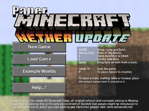 Paper Minecraft Nether Update mod