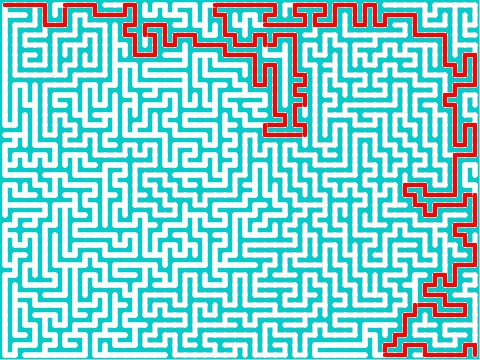 Random Maze + Solver