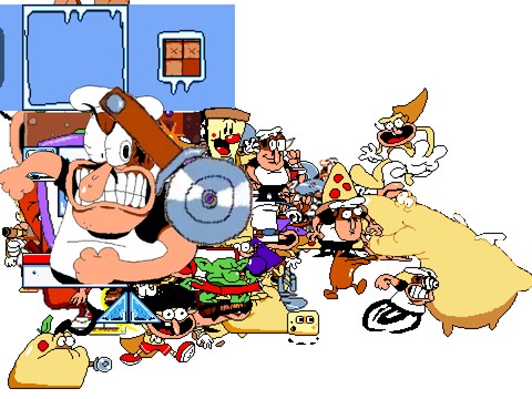 Pizza Tower sprites pack