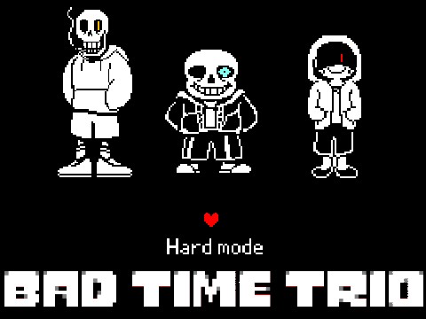 Undertale Bad time trio hard mode