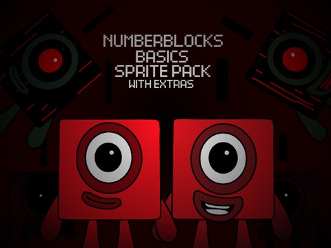 Numberblocks Basics Sprite Pack
