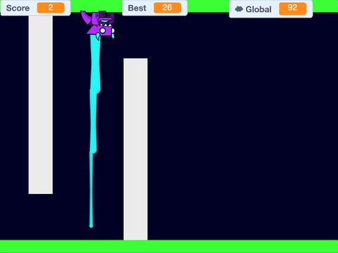 Geometry Dash Spider with animated legs