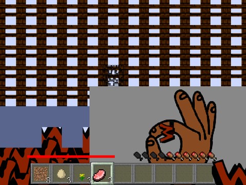 Paper Minecraft Cursed edition