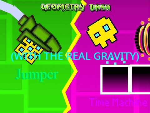 Geometry Dash Levels 7-8 (cube gravity)