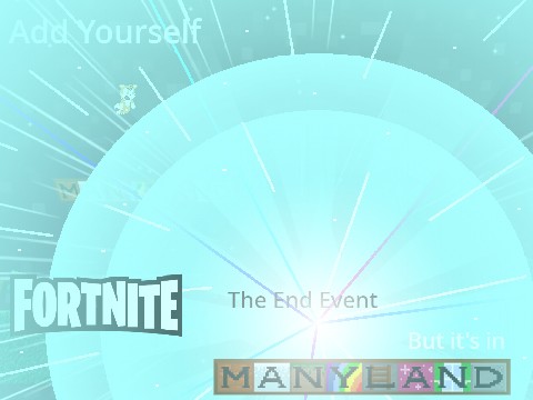 Add Yourself in Fortnite The End Event in Manyland