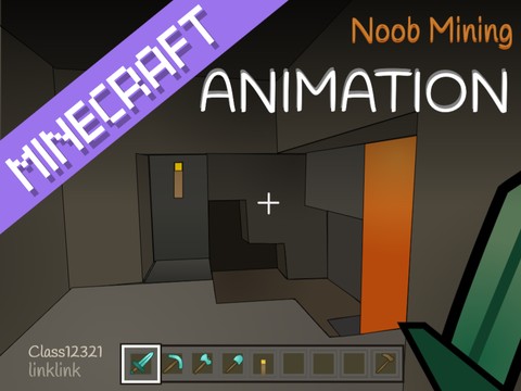 Minecraft Animation | Noob Mining