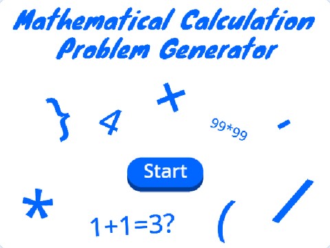 Mathematical Calculation Problem Generator (now with power!)