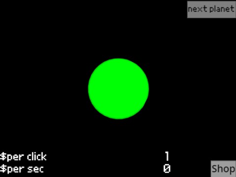 Space clicker v 0.9