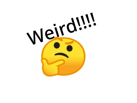 Weird comments