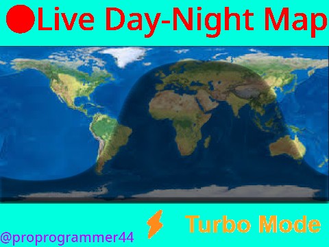 ☁️⦿Live Day-Night Map