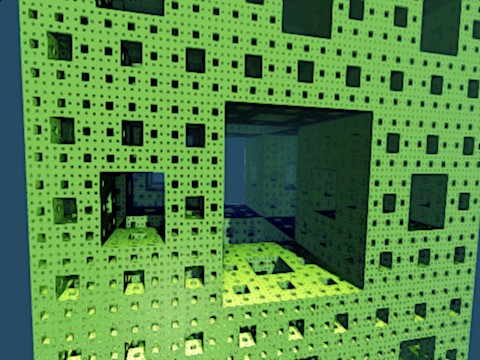 Menger Sponge Raymarcher!
