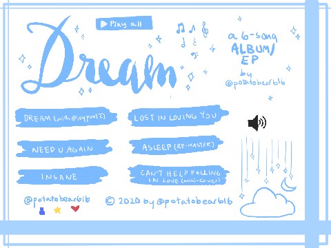 Dream - album (only on scratch)