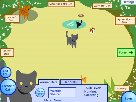 Warrior Cats Create A Clan!