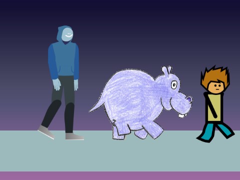 Add your OC marching - Castle Hippo