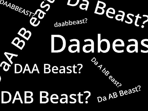 The heck's a DaAbBeEsT? Name and Scratch Origins.