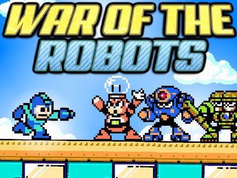 Mega Man - War of the Robots /// Scrolling Platformer #games