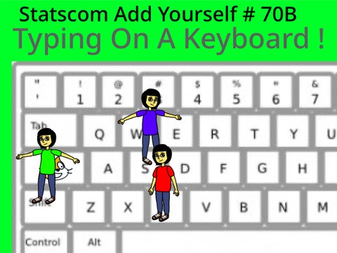 Add Yourself Typing On A Keyboard