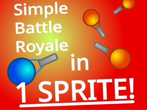 Battle Royale in 1 Sprite