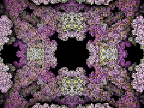 3D fractal raymarcher & point cloud renderer [read description]