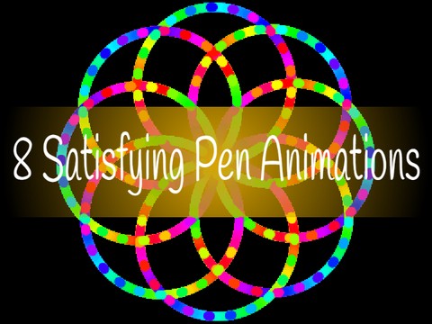 8 Satisfying Pen Animations