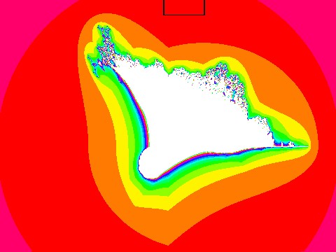 Burning Ship Fractal with zooming