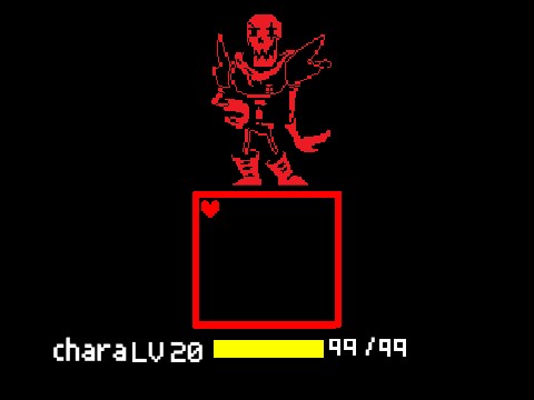 under fell papyrus FIGHT!