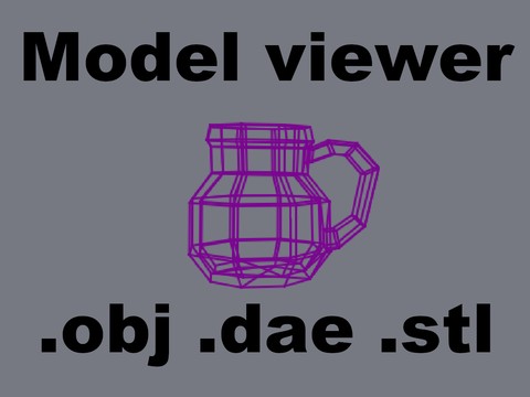 3D Model Viewer (obj dae stl)