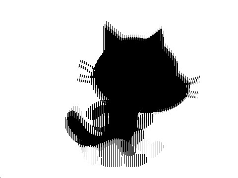 Barrier Grid Scratch Cat