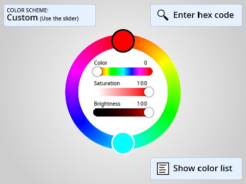 Color Scheme Tool
