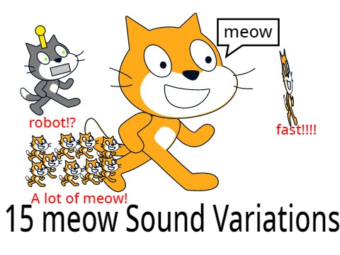 15 meow Sound Variations
