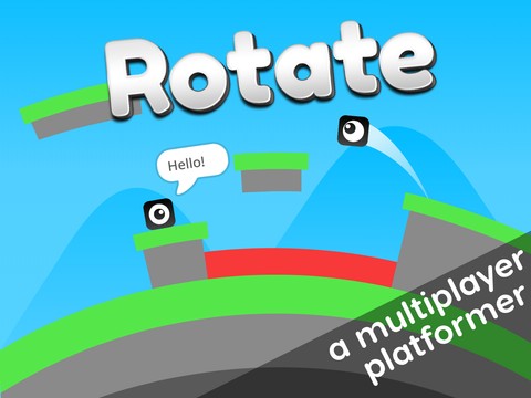 Rotate || ☁️ multiplayer platfomer #games