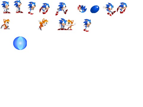 Sonic 2 Expanded Sprites Sheet (UNFINISHED) remix remix