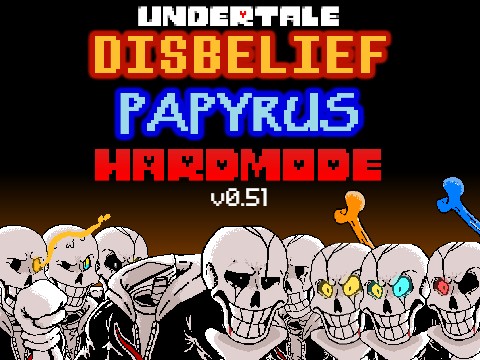 Undertale: Disbelief Papyrus HARDMODE v0.51
