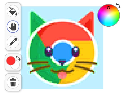 Zoomable Pixel Art Editor V1