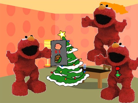 Elmo gets grounded on Christmas