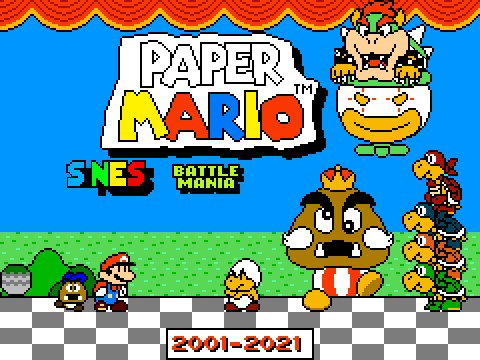 Paper Mario SNES edition