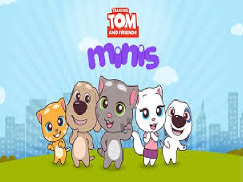 Talking Tom And Friends Minis!!!