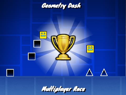 Geometry Dash *MULTIPLAYER RACE* #games remix