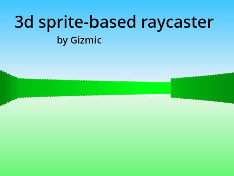 Sprite-based raycaster