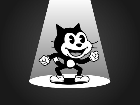 Dance, Fleischer Cat, Dance!