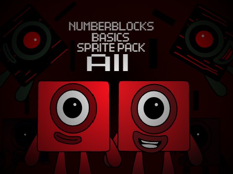 Numberblocks Basics Sprite Pack All